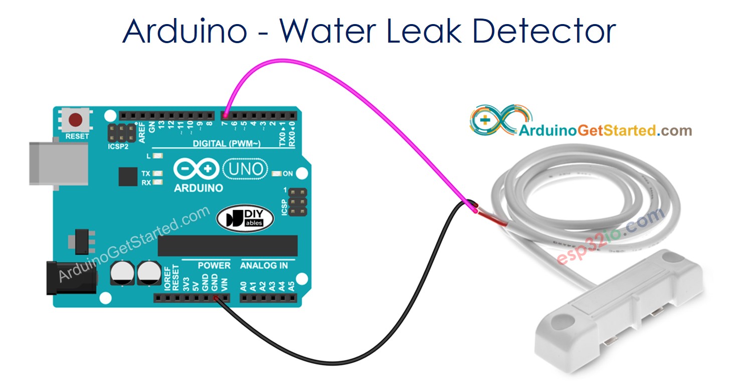 Arduino Water Leak Detector Arduino Tutorial